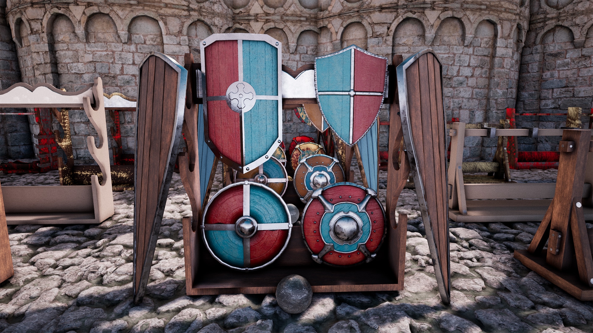 Shields And Racks 44 Variations Asset Cloud